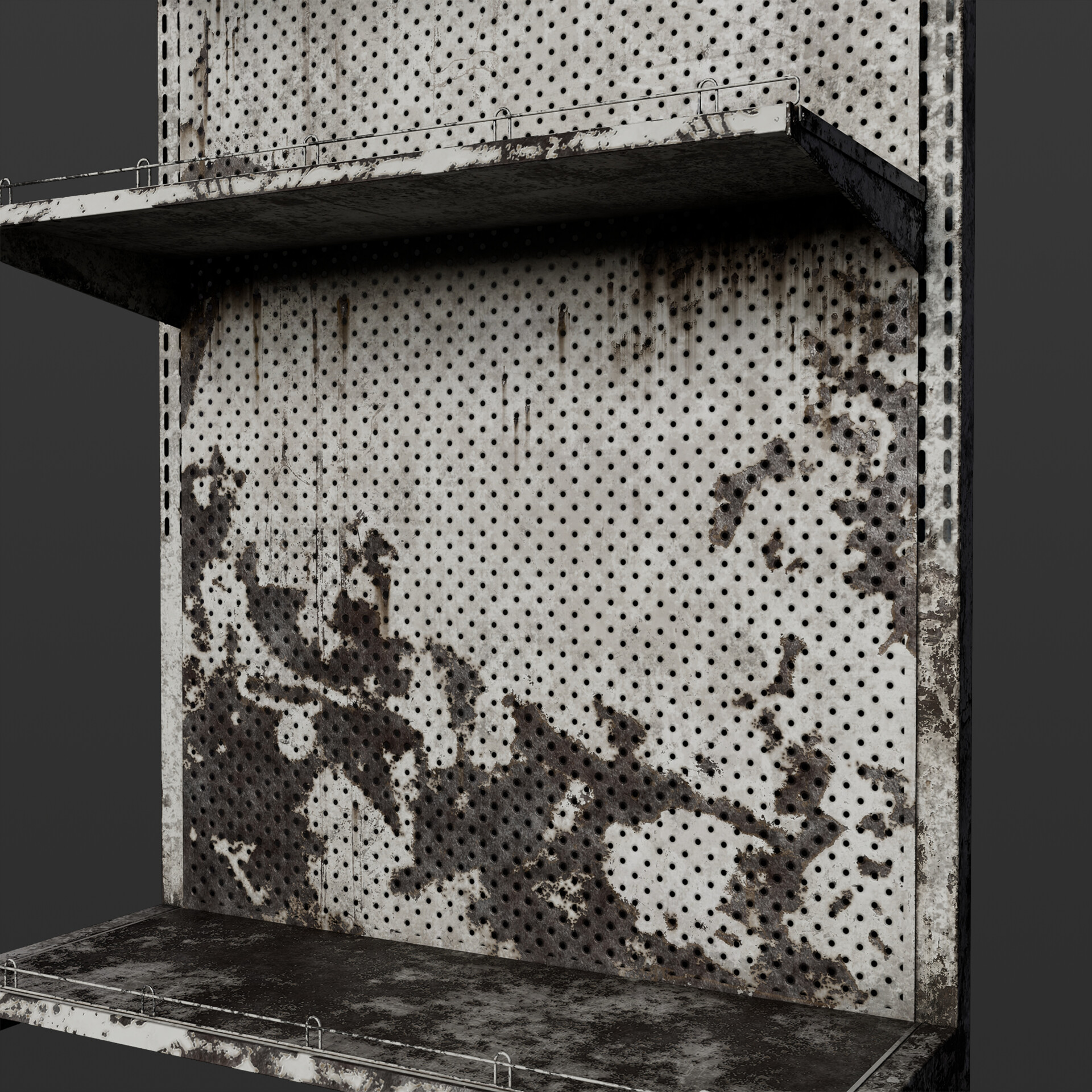 ArtStation - Metal storage rack