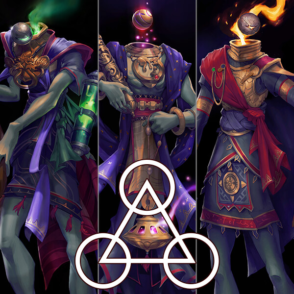 ArtStation - Triad of the Unbound