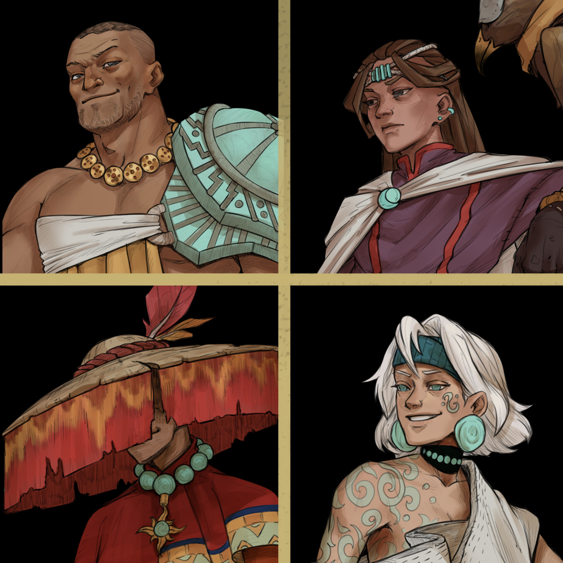 ArtStation - RPG Character Party