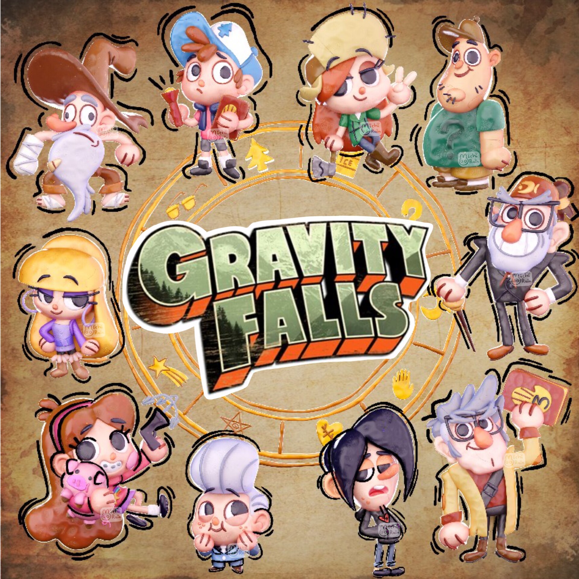 ArtStation - Gravity Falls