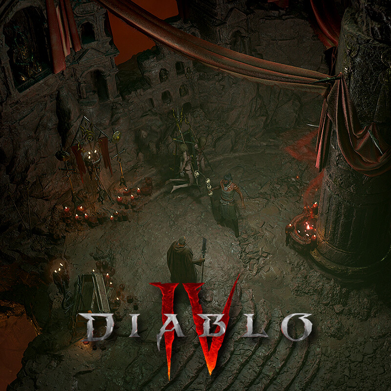ArtStation - Diablo IV - Temple Triune - Worldbuilding