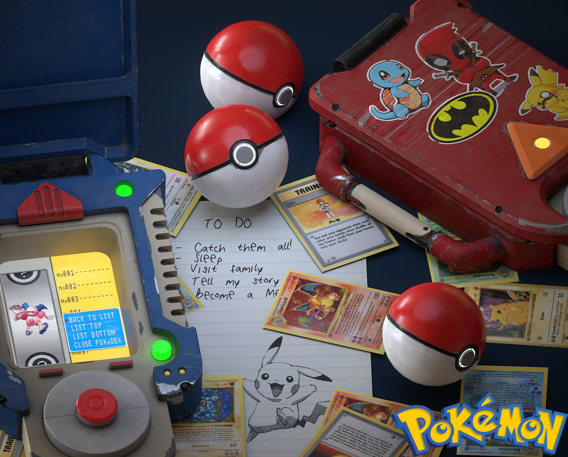 ArtStation - Pokedex