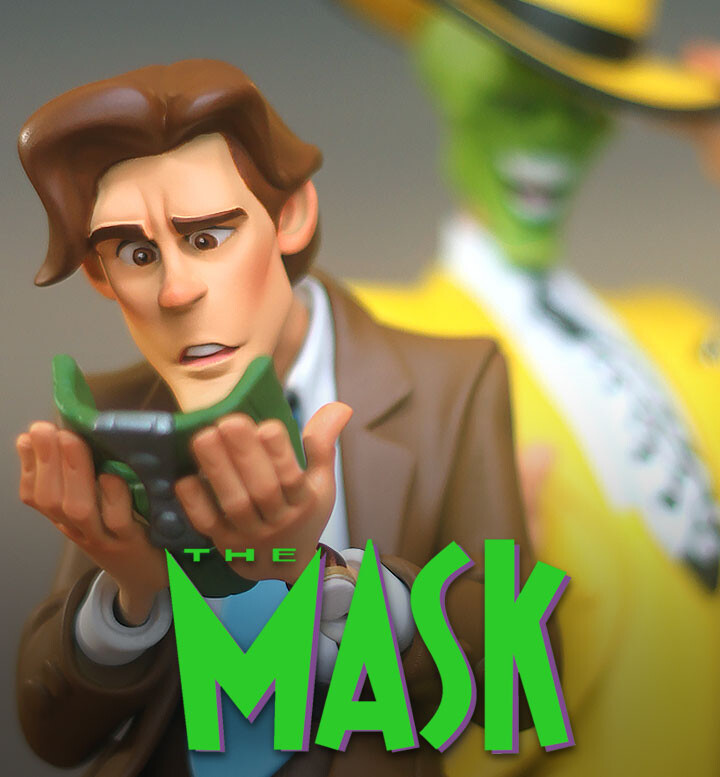 ArtStation - The Mask - 3D print statue