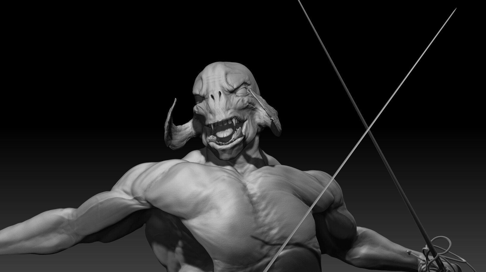ArtStation - Thark Full Body Sculpt