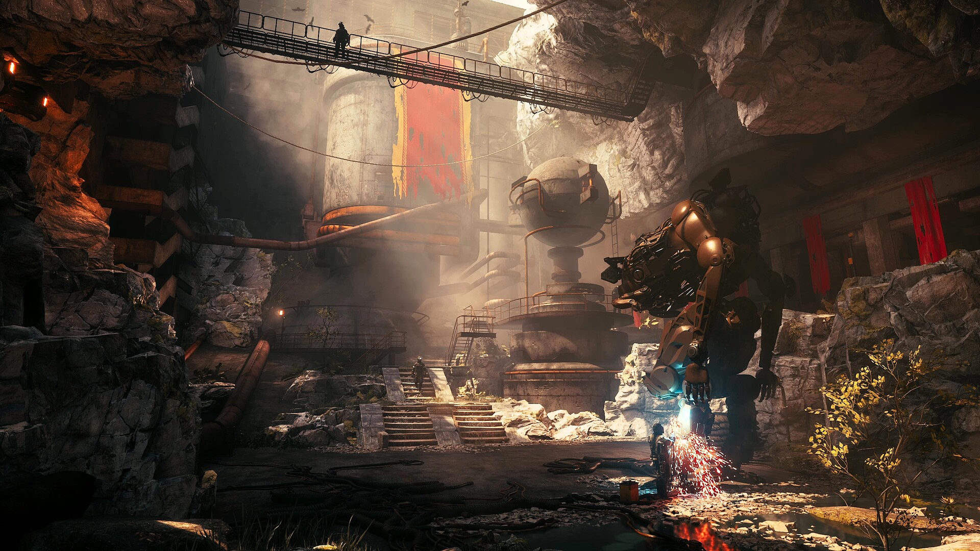 ArtStation - Sci fi Nature Base Scene - UE5.3 - Cinematic - WIP