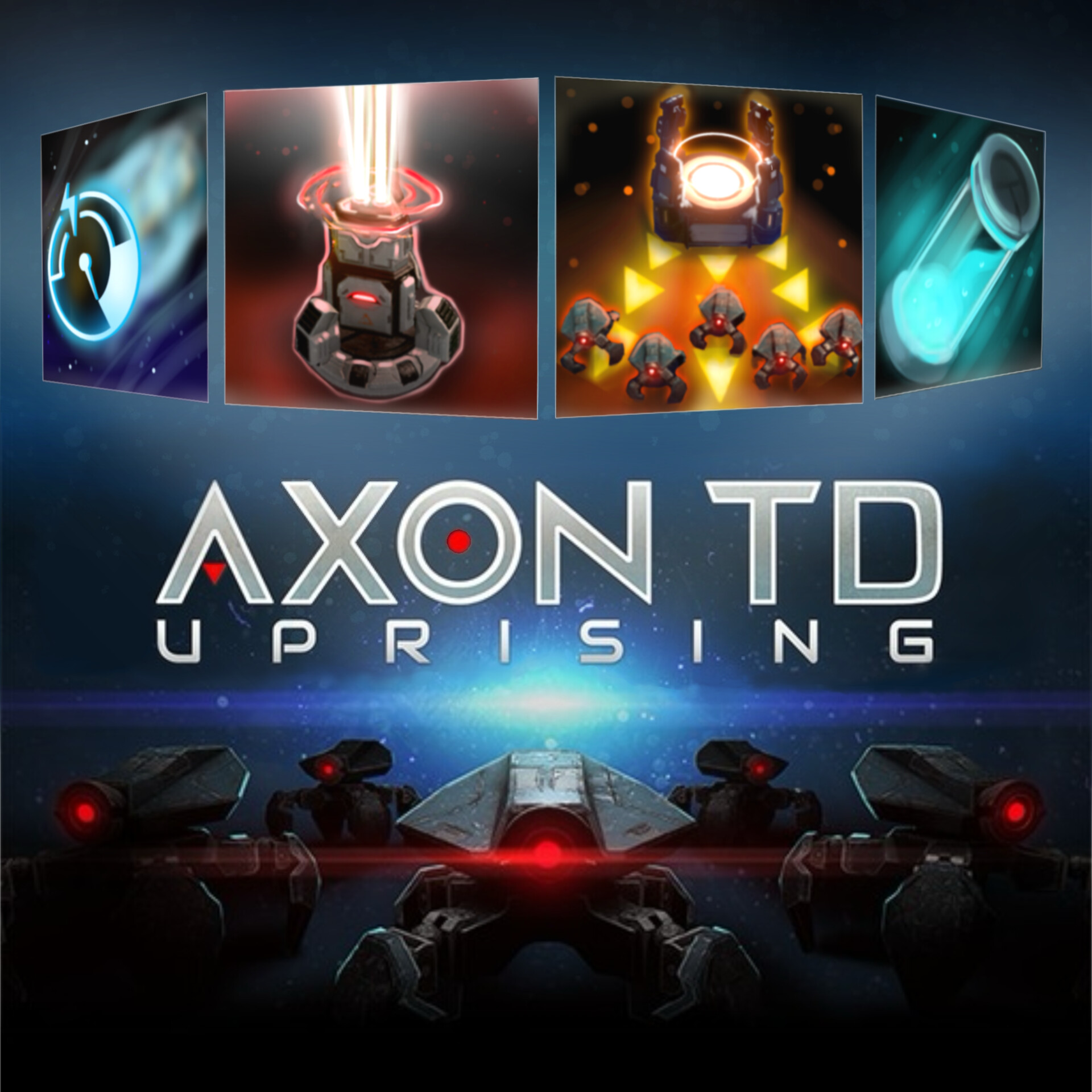 ArtStation - Original Assets for Axon TD - Element Studios