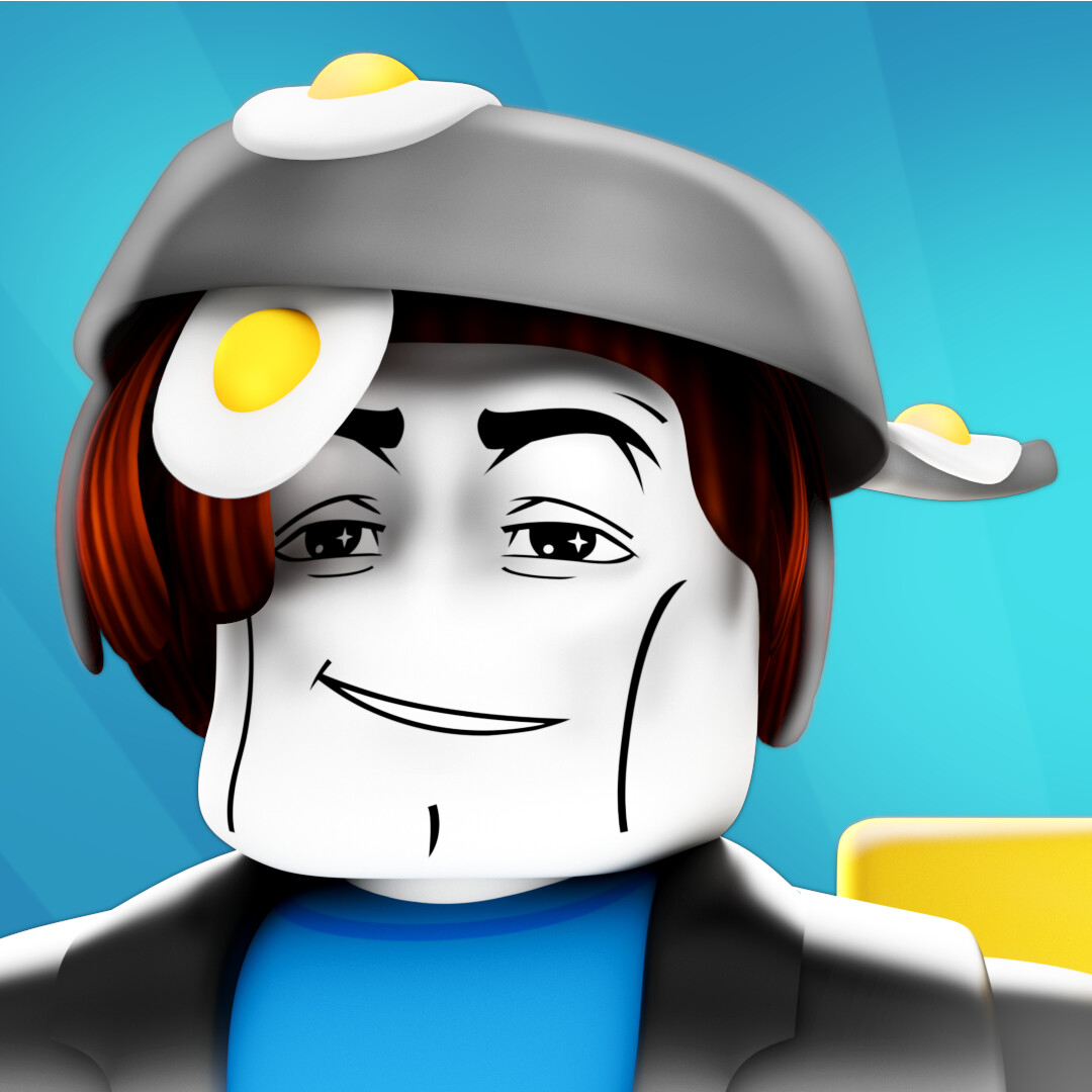 ArtStation - Roblox UGC Giganoob Heads and Frying Pan Hats