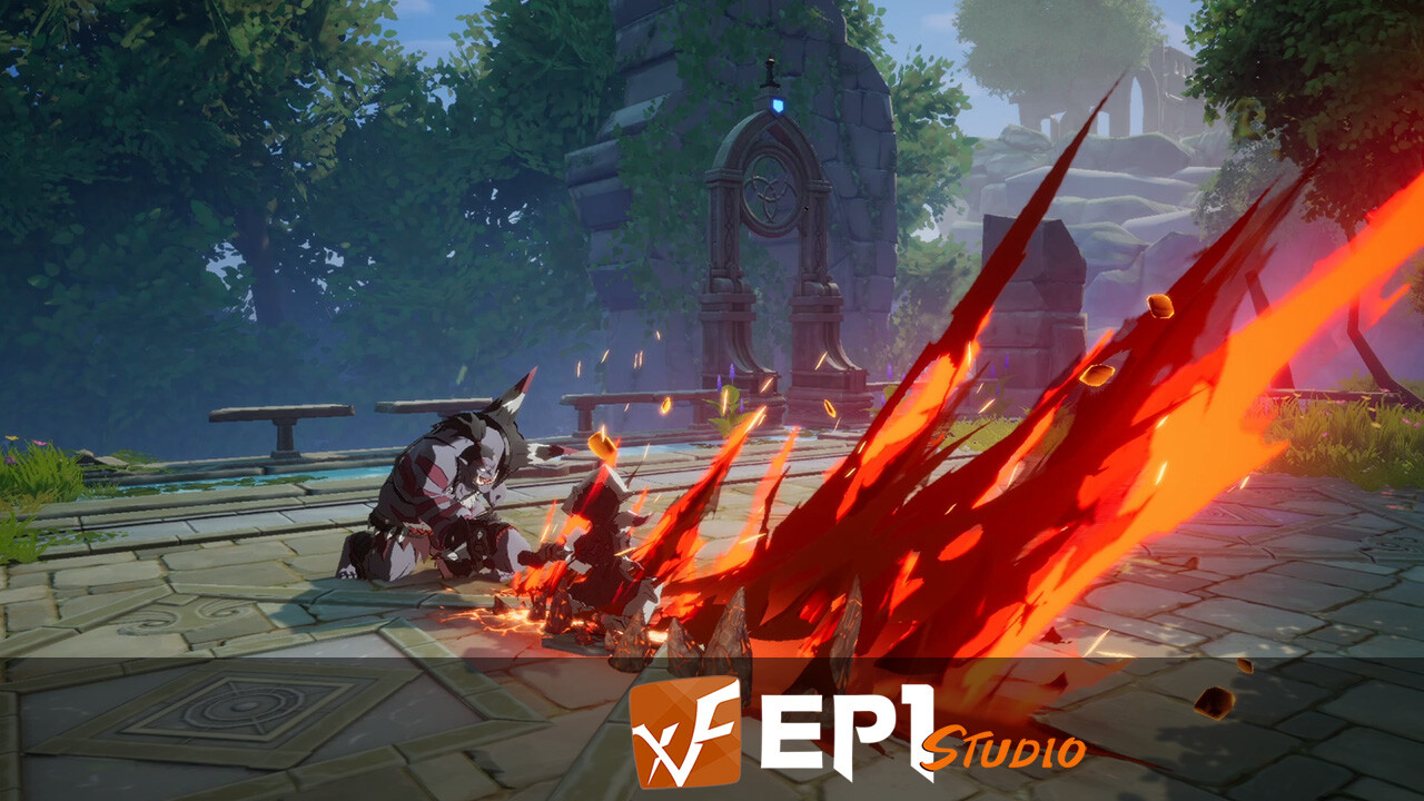 ArtStation - EP1STUDIO - STYLIZED GAME VFX WORKS