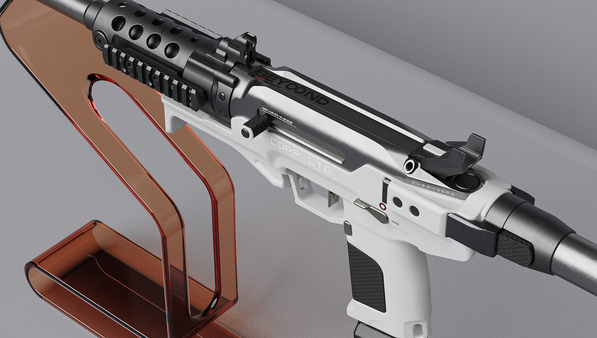 ArtStation - SMG Light Concept || DAY 2