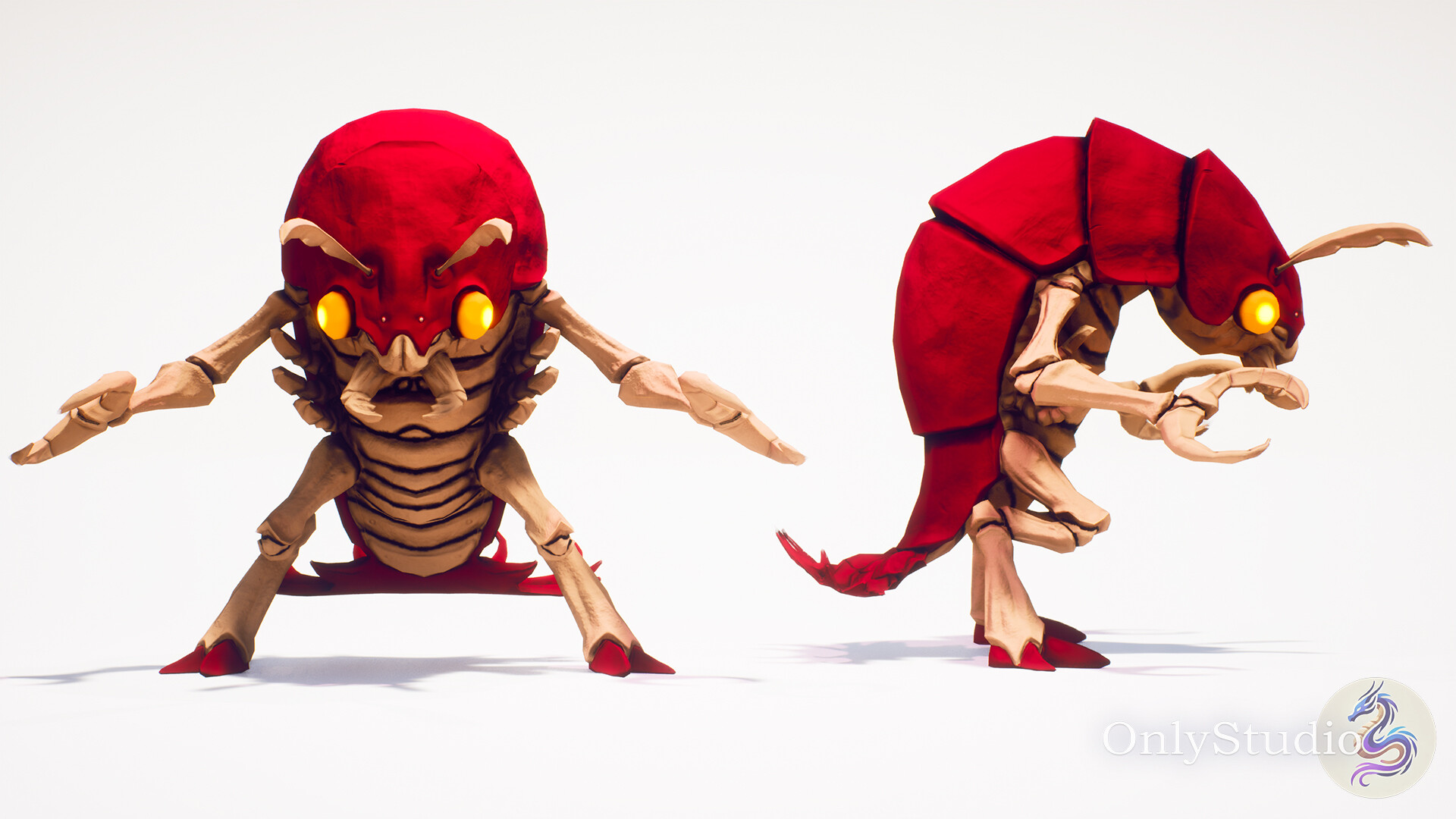 ArtStation - Enemy Bug Game Ready Showreel