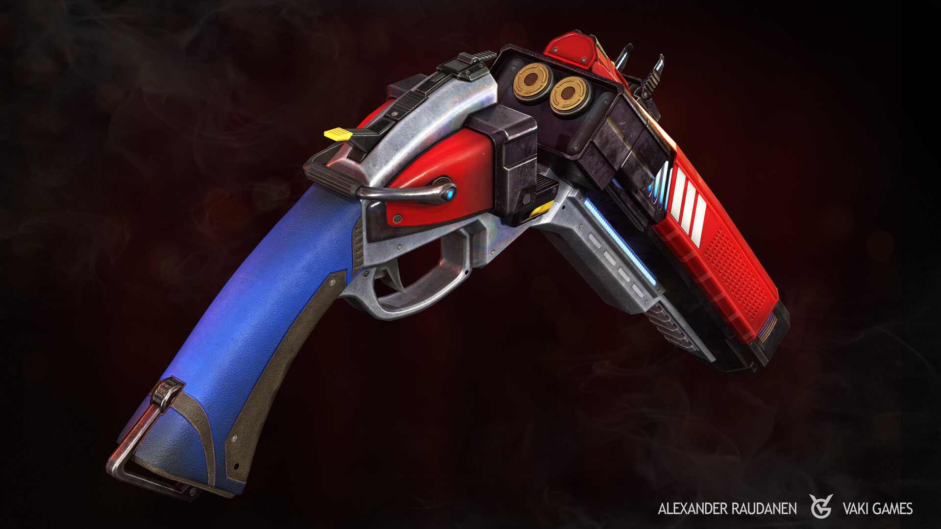 ArtStation - Cyber Shot 3D Asset for mobile project