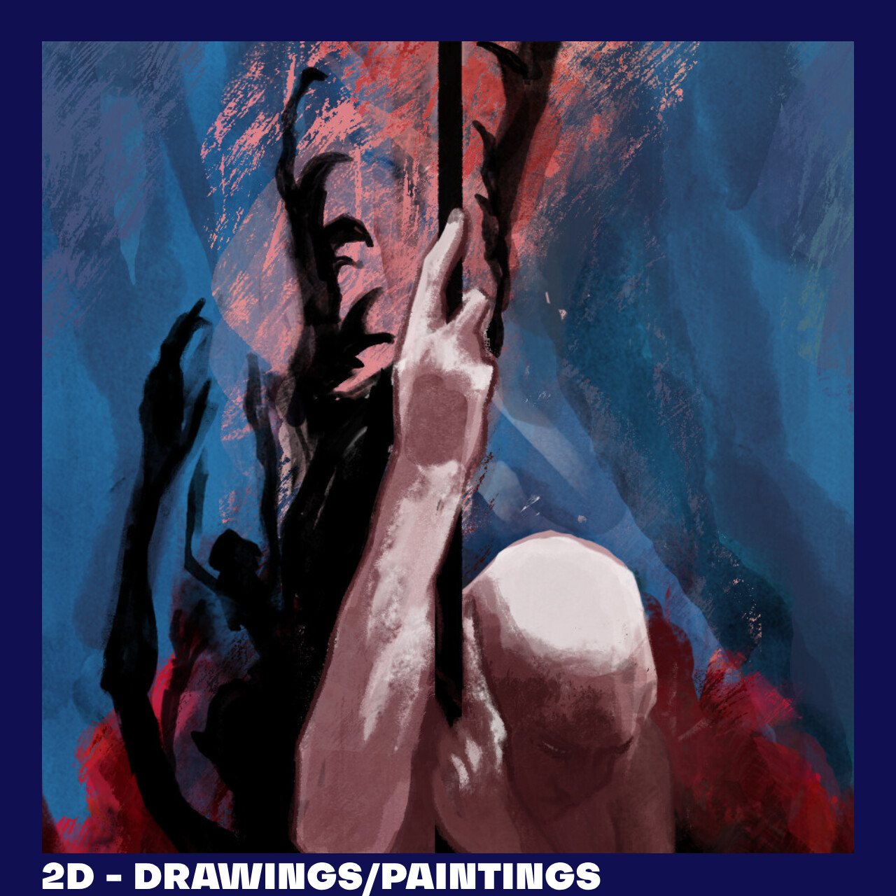 ArtStation - Paintings: Inktober Monstergarden 2023, Selection