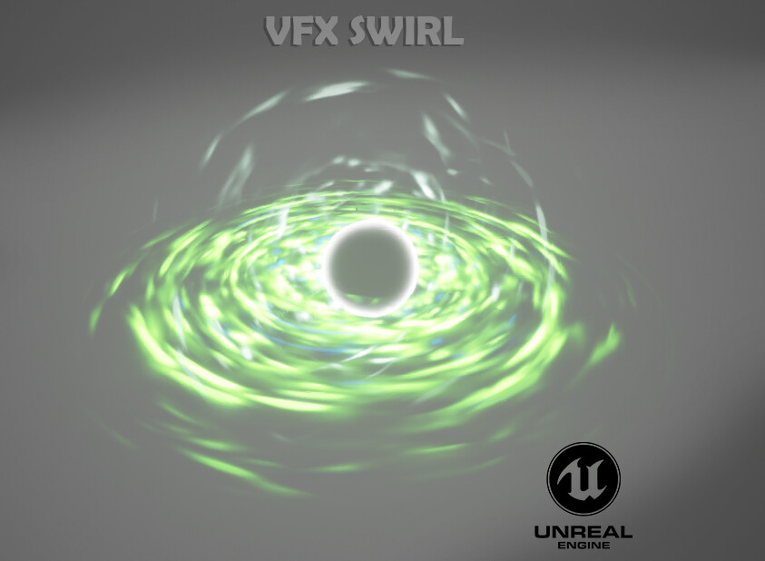 ArtStation - VFX Swirl on Unreal