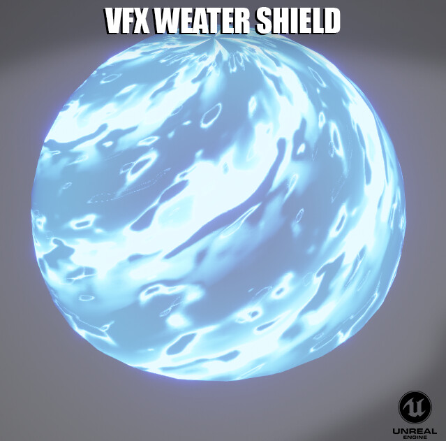 ArtStation - VFX Water Shield on unreal