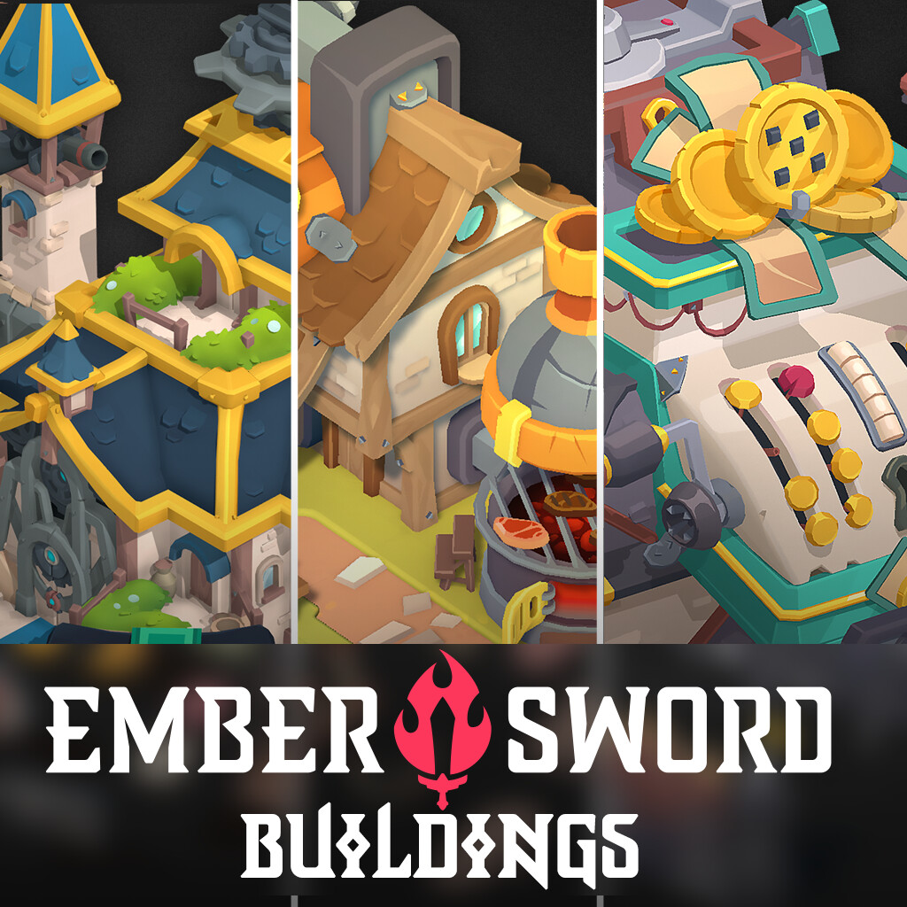 ArtStation - Ember Sword - Buildings