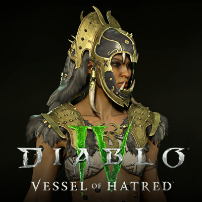 ArtStation - Diablo IV: Vessel of Hatred - Spiritborn Runic Armor