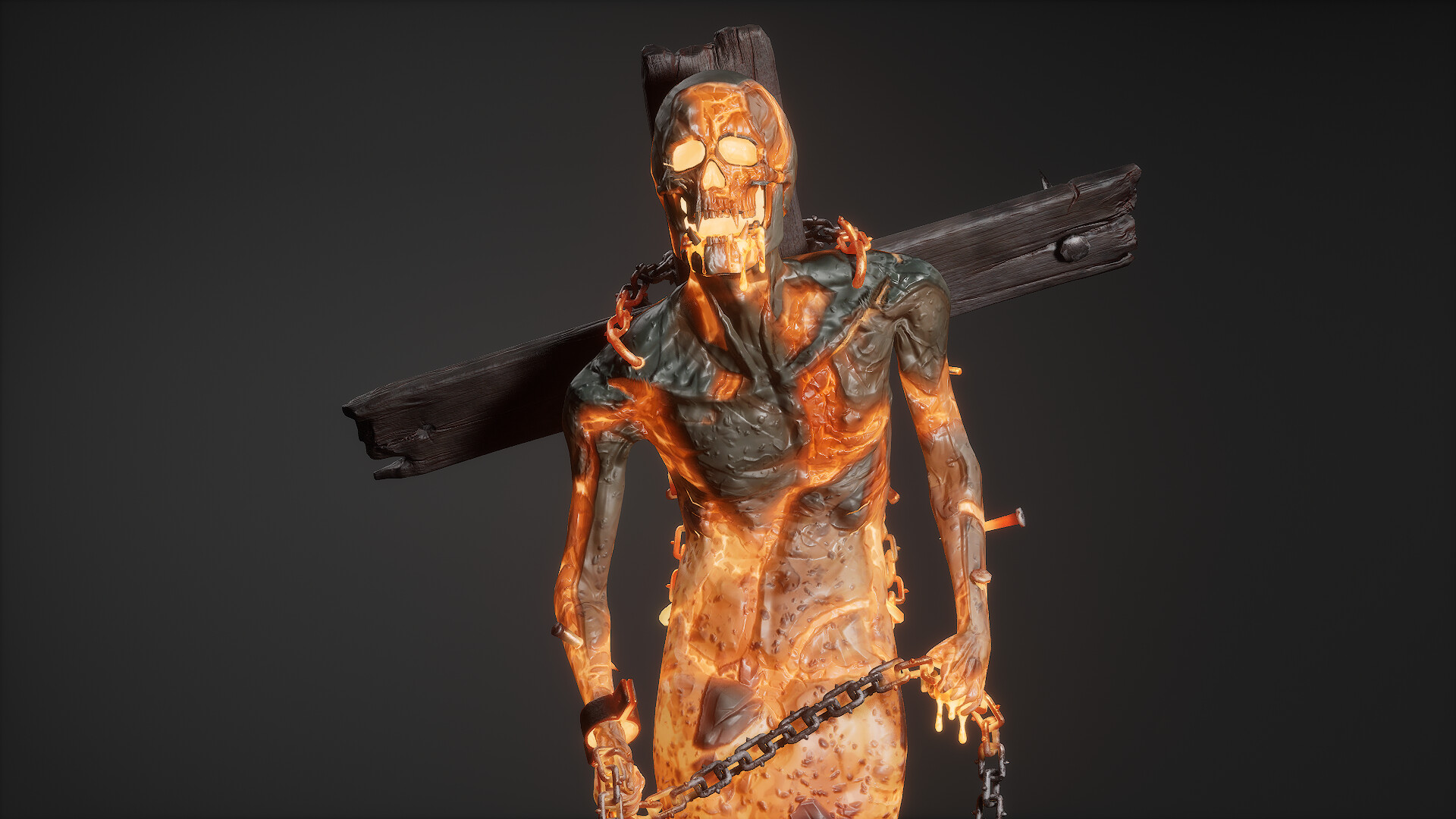 ArtStation - Lava Prisoner