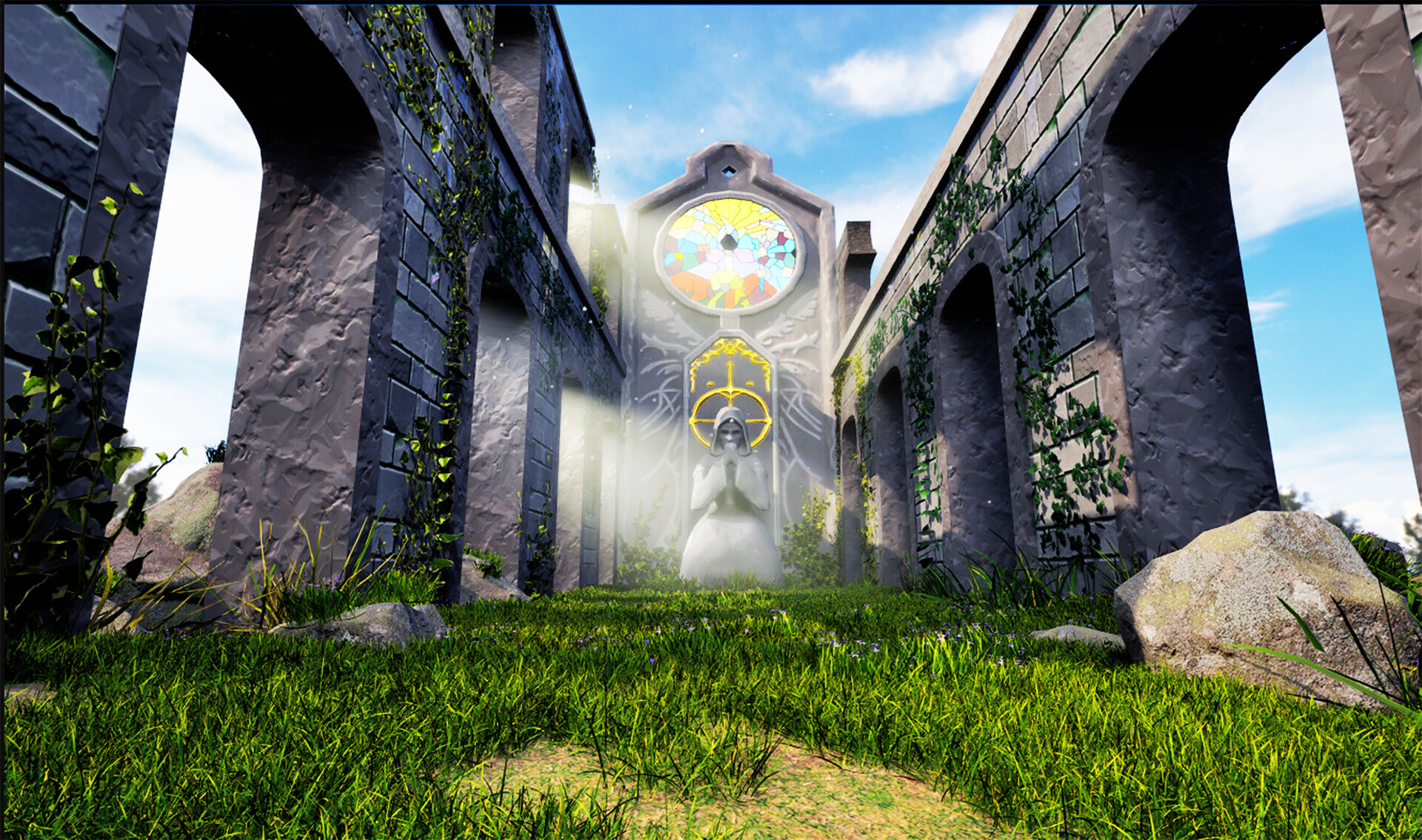 ArtStation - Stylized Shrine