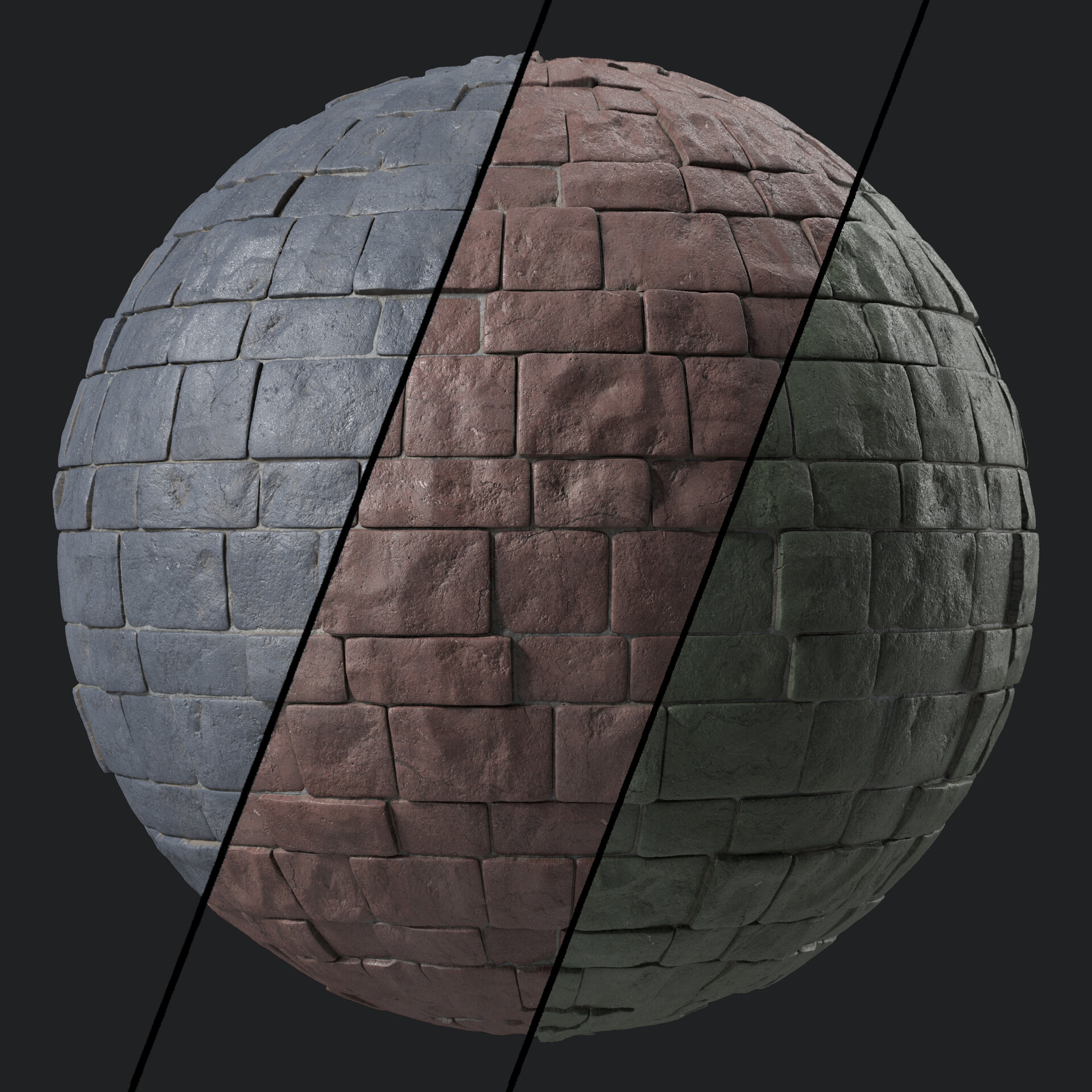 ArtStation - Pavement Materials 118- Sbsar Pbr 4k Seamless