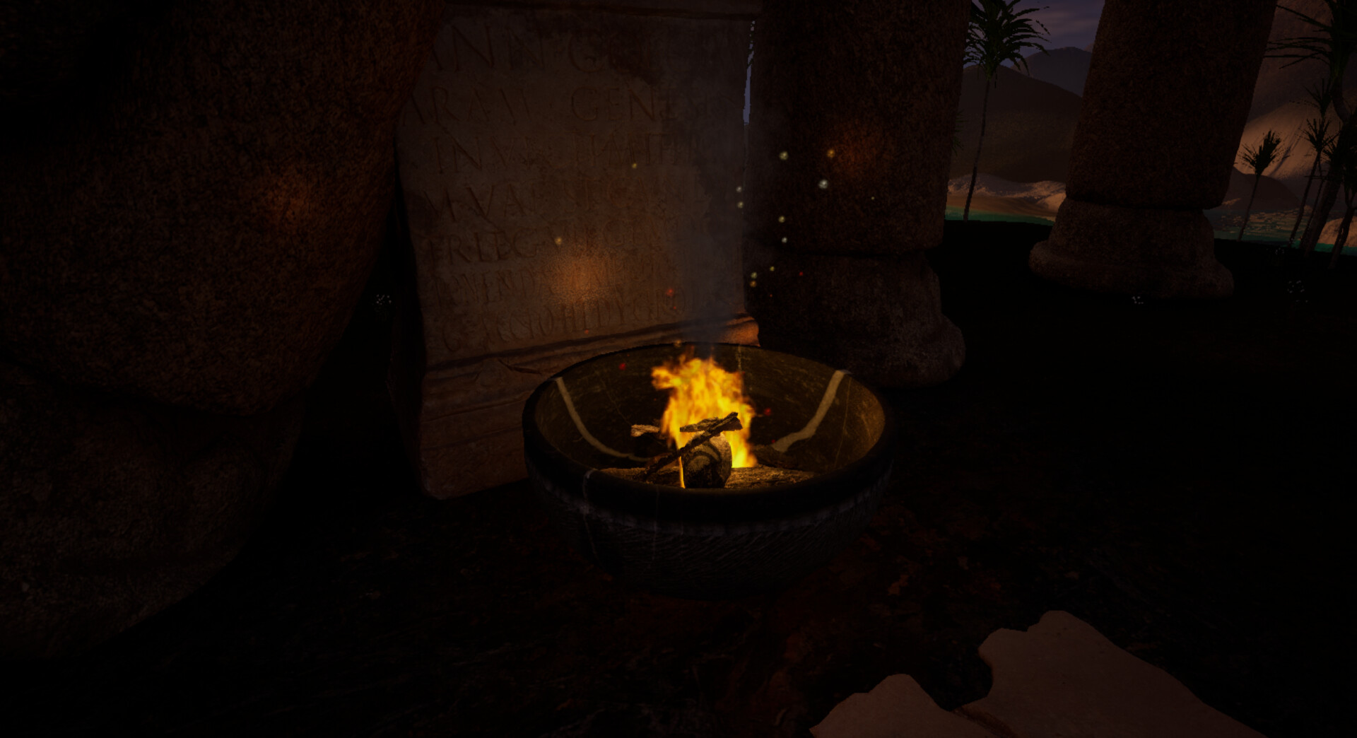 ArtStation - Roman Temple Fire VX