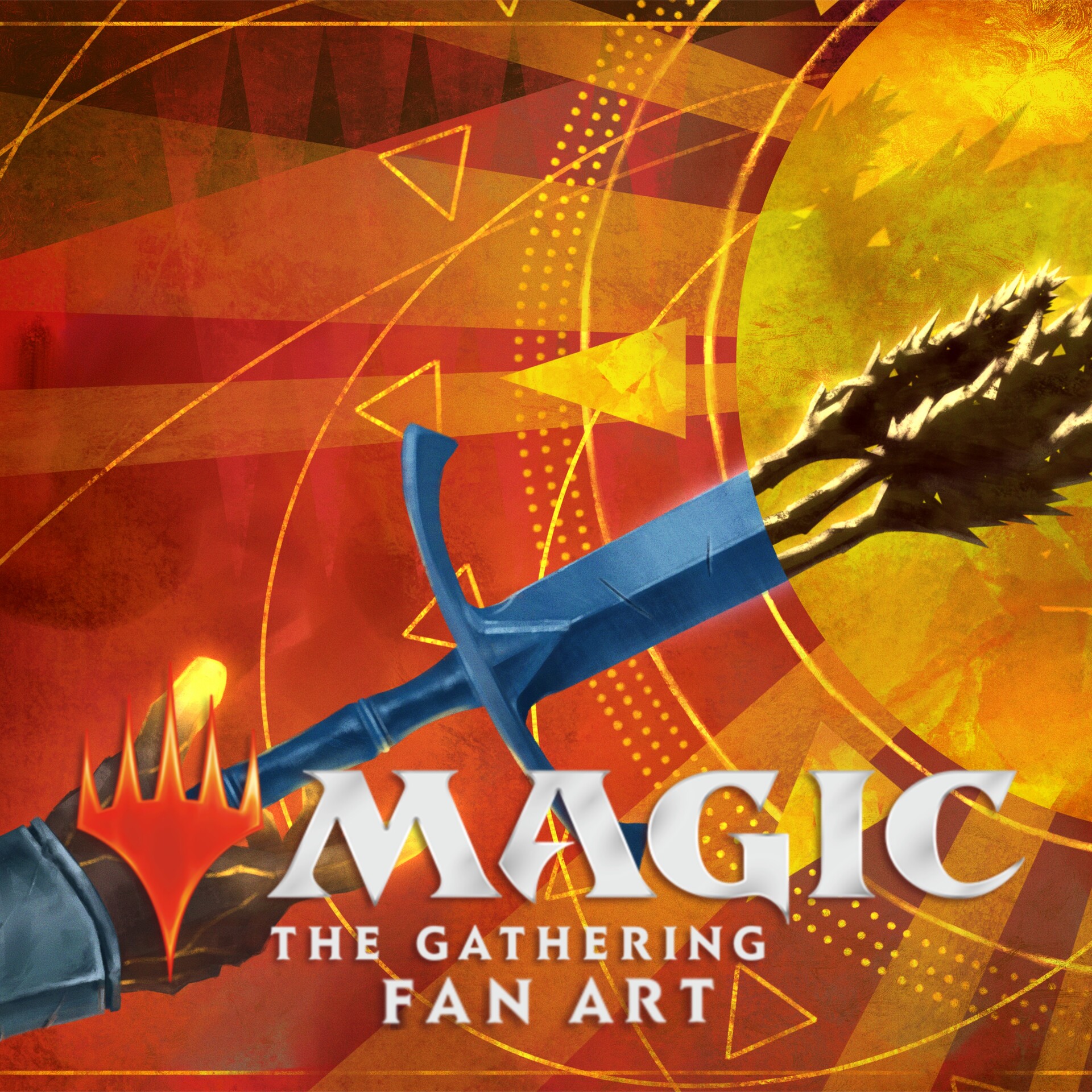 ArtStation - Sword to Plowshares - MtG Fan Content