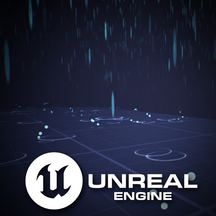 ArtStation - Stylized Rain