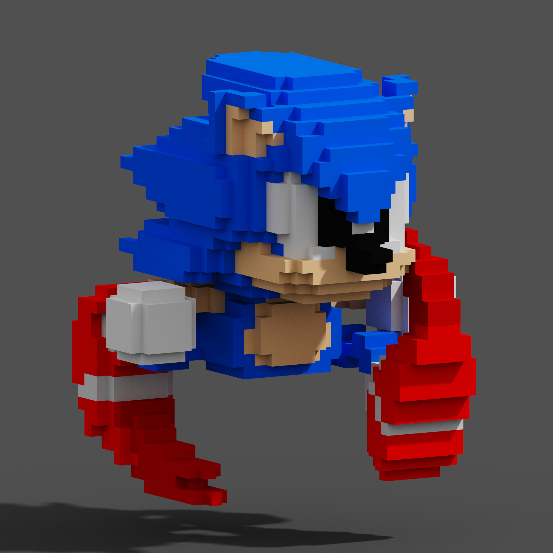 ArtStation - Sonic The Hedgehog (16 bits).