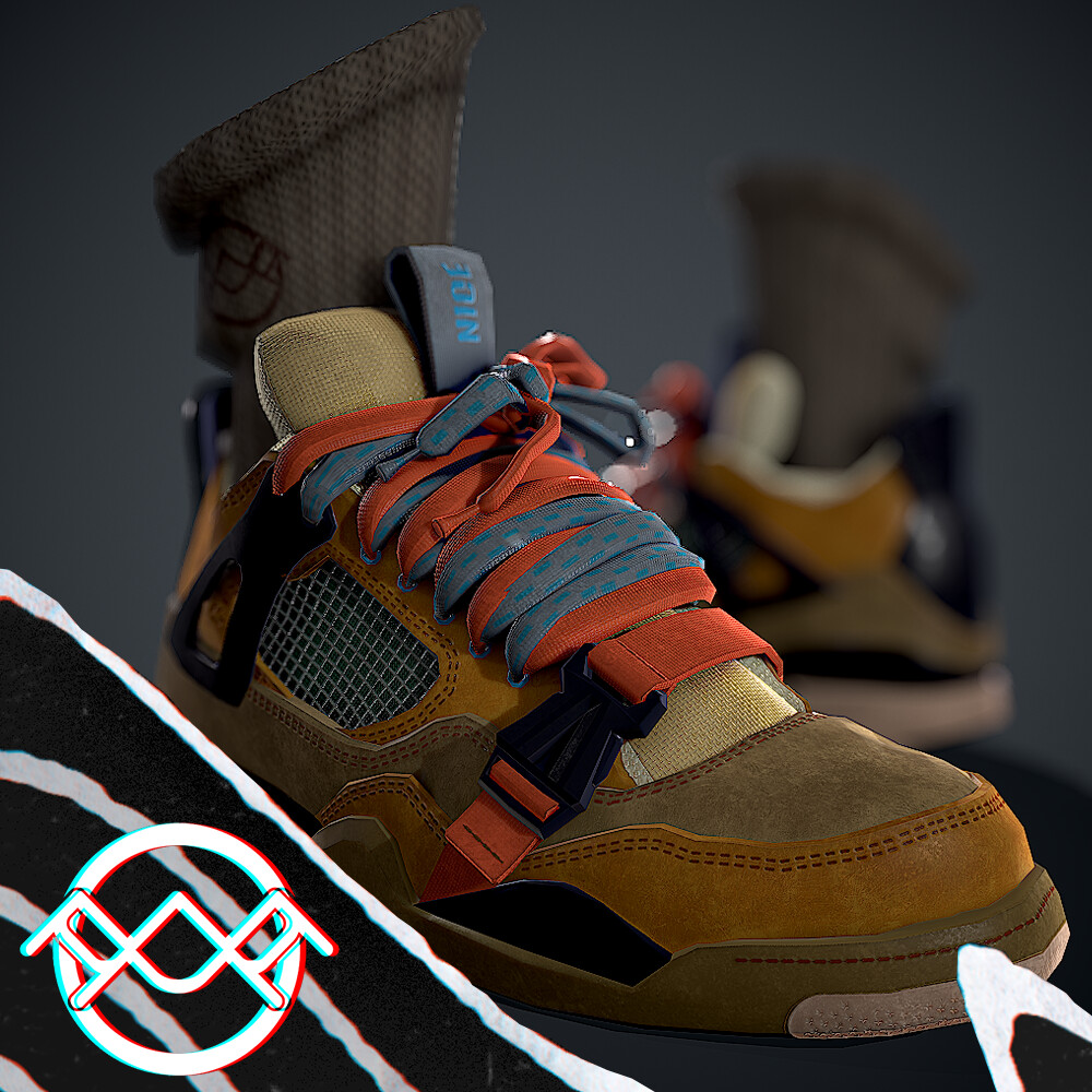 ArtStation - Nice Sneakers - Stylized Upcoming Character Sneakers