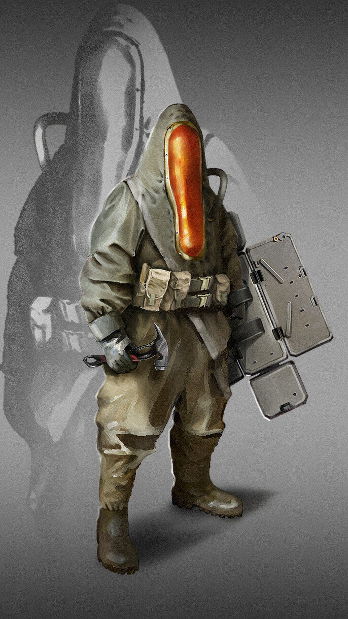 ArtStation - Wes Becker - Armed Guard