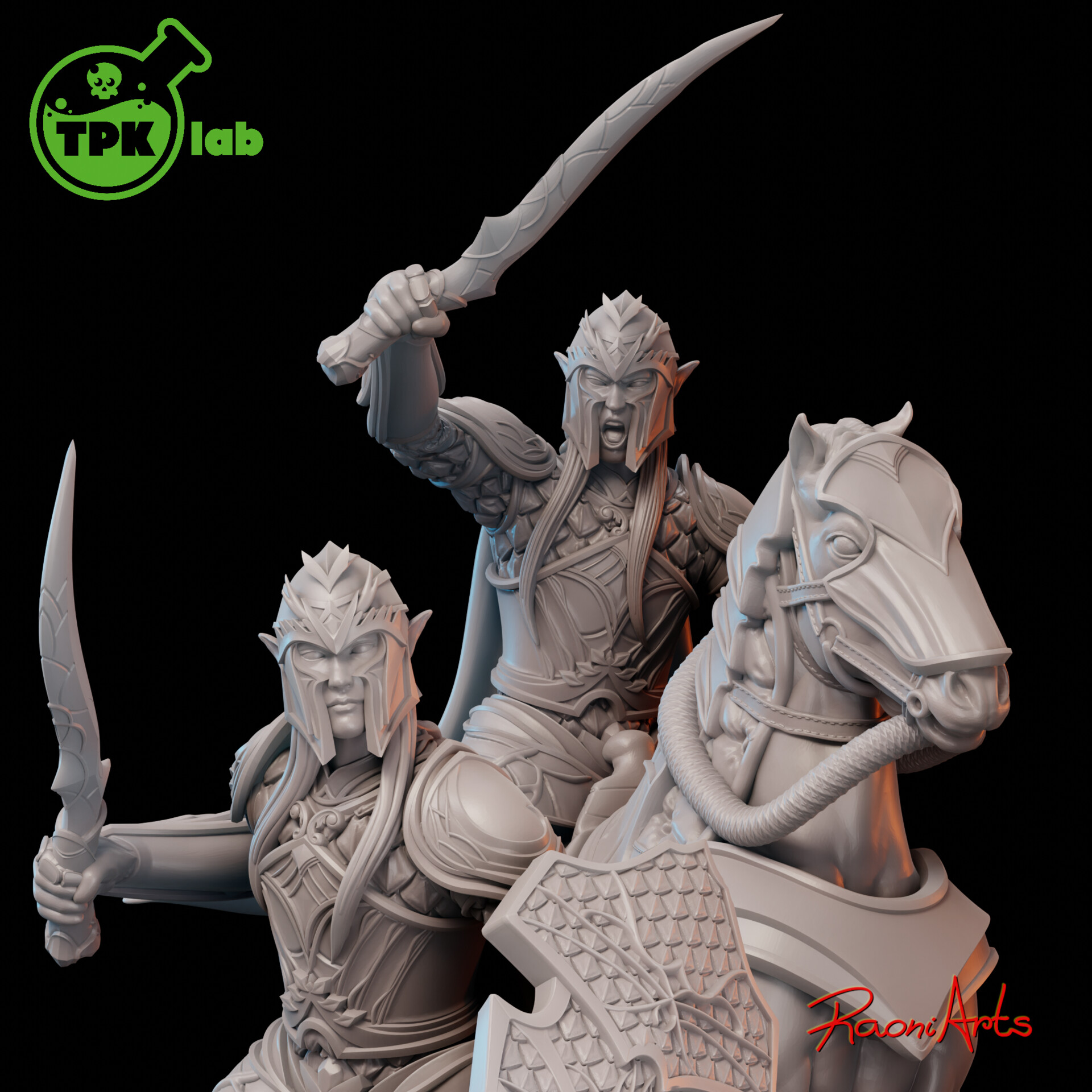 ArtStation - Elven Captain