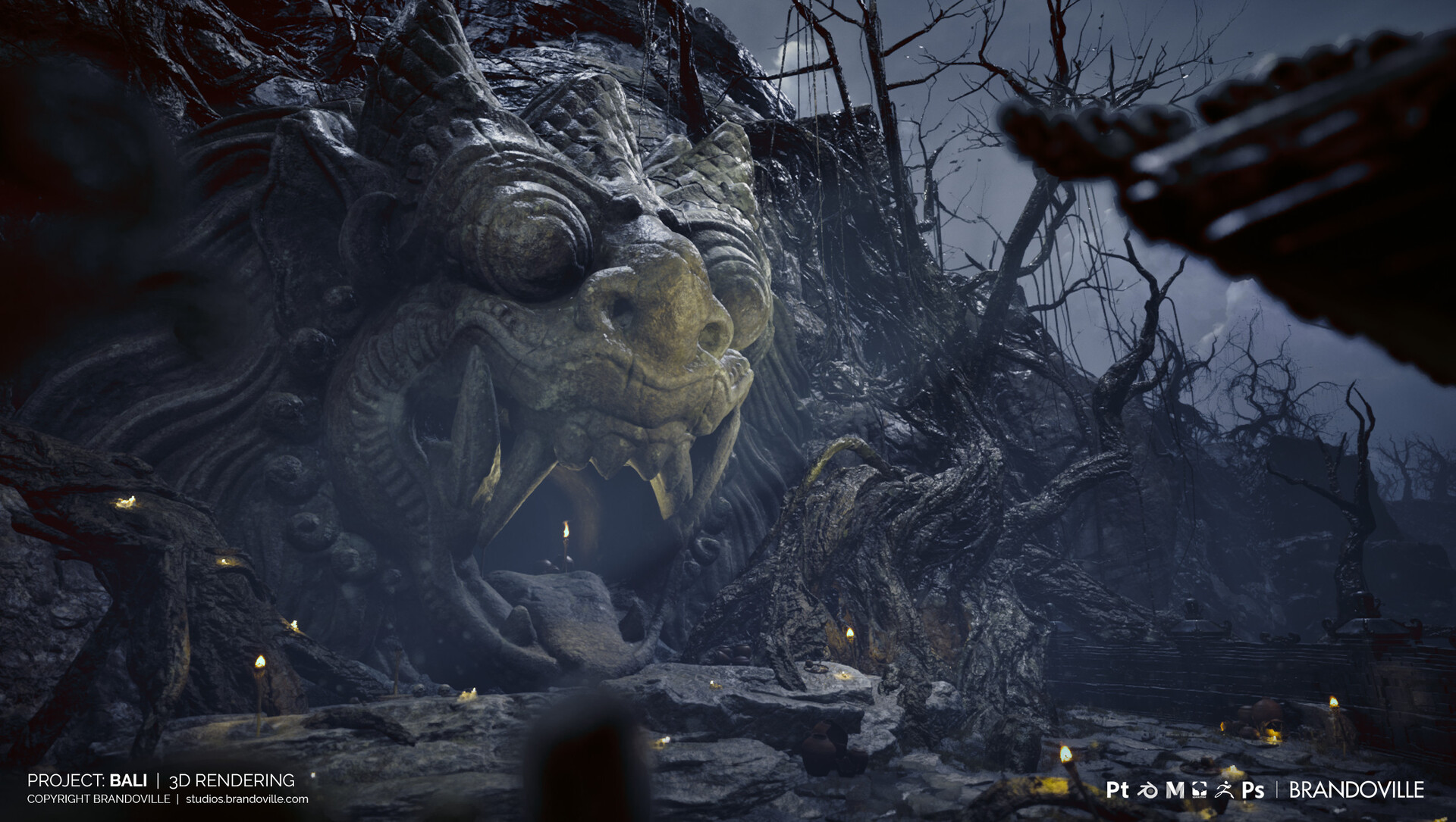 ArtStation - Bali Project Environment - Brandoville Studios