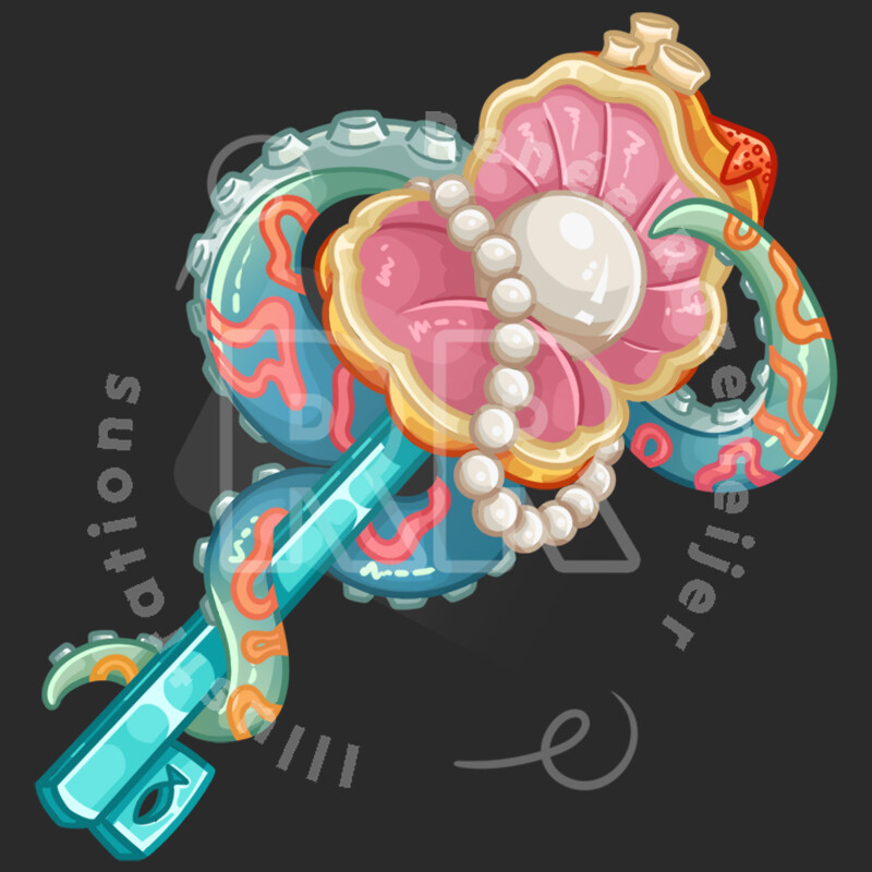 ArtStation - Pearl key design