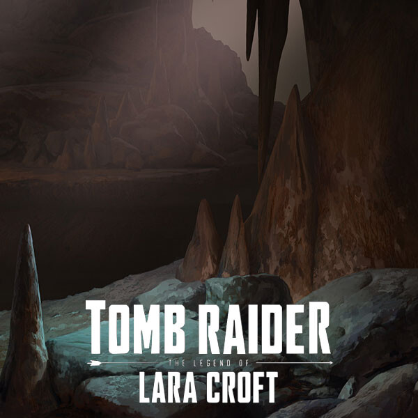 ArtStation - Tomb Raider: Underground Caverns