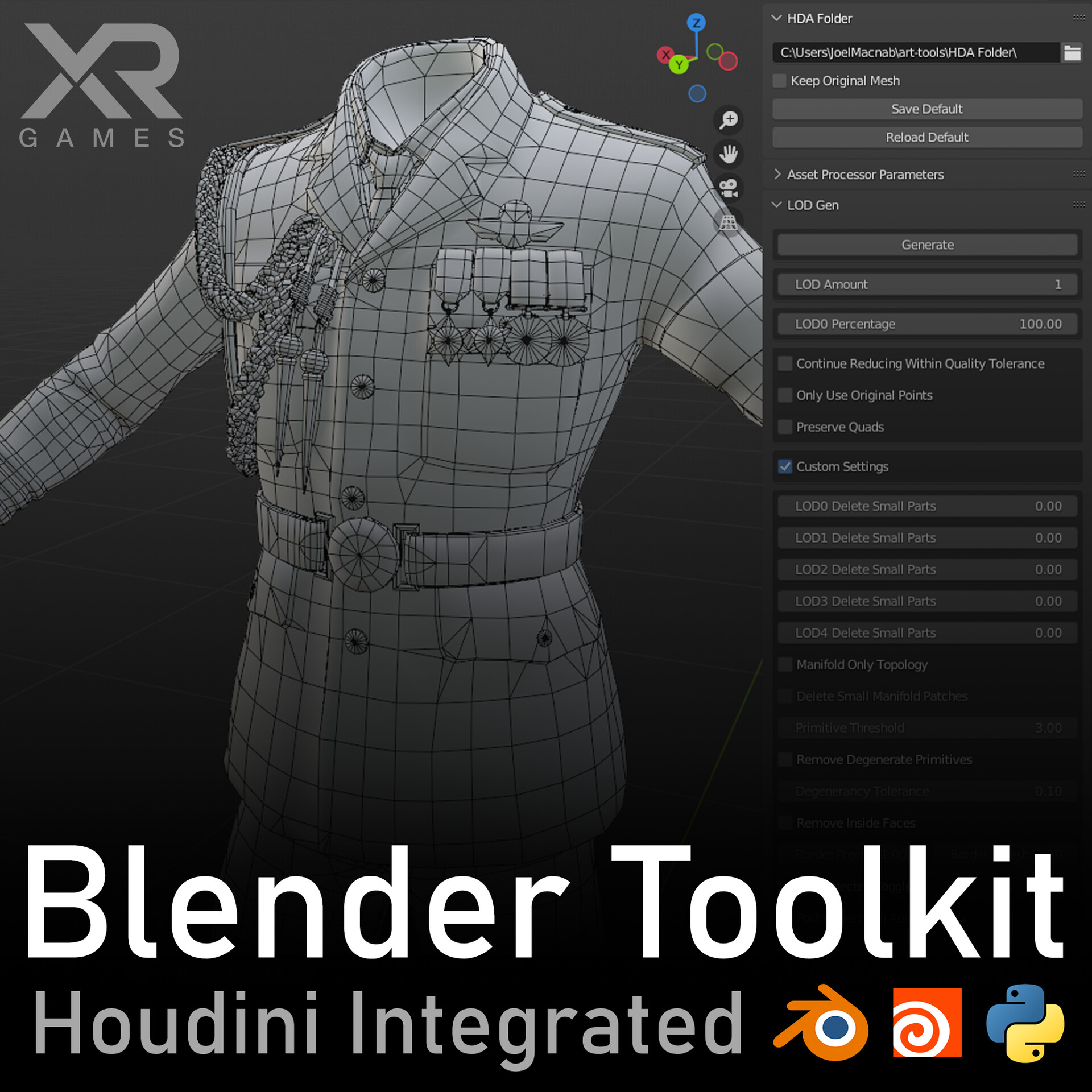 ArtStation - Blender Toolkit - Houdini Integrated