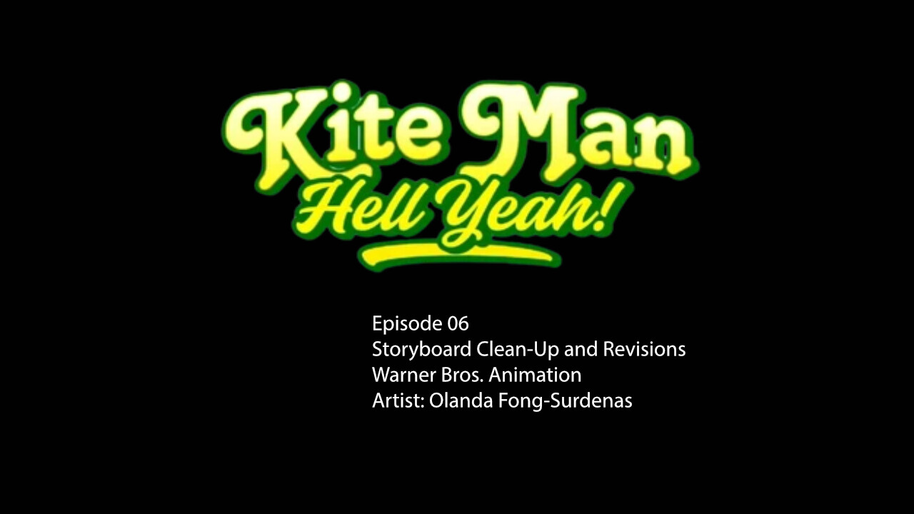 ArtStation - Kite-Man Hell Yeah storyboard clean-up and revisions- EP 06