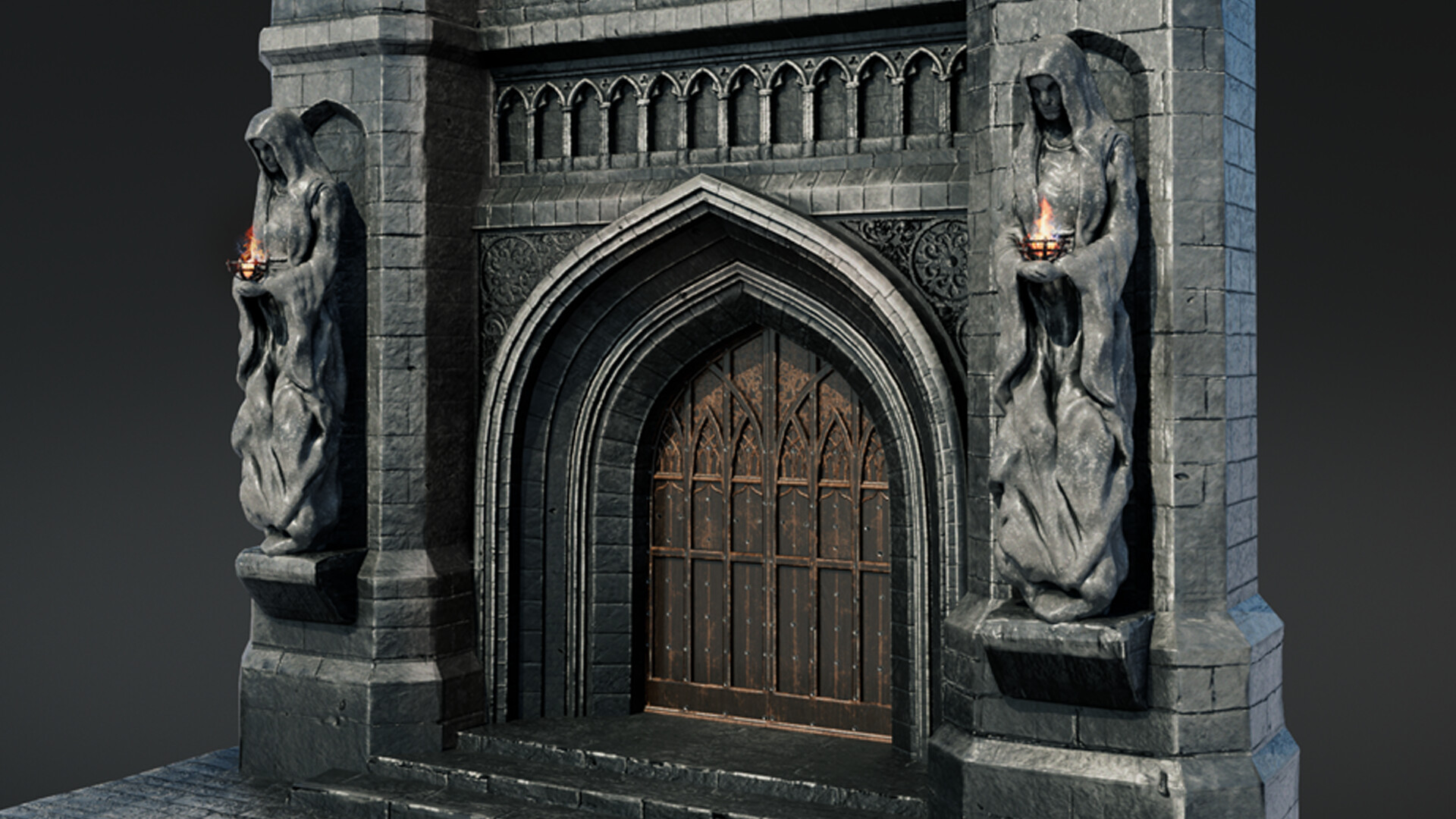 ArtStation - Medieval Gate