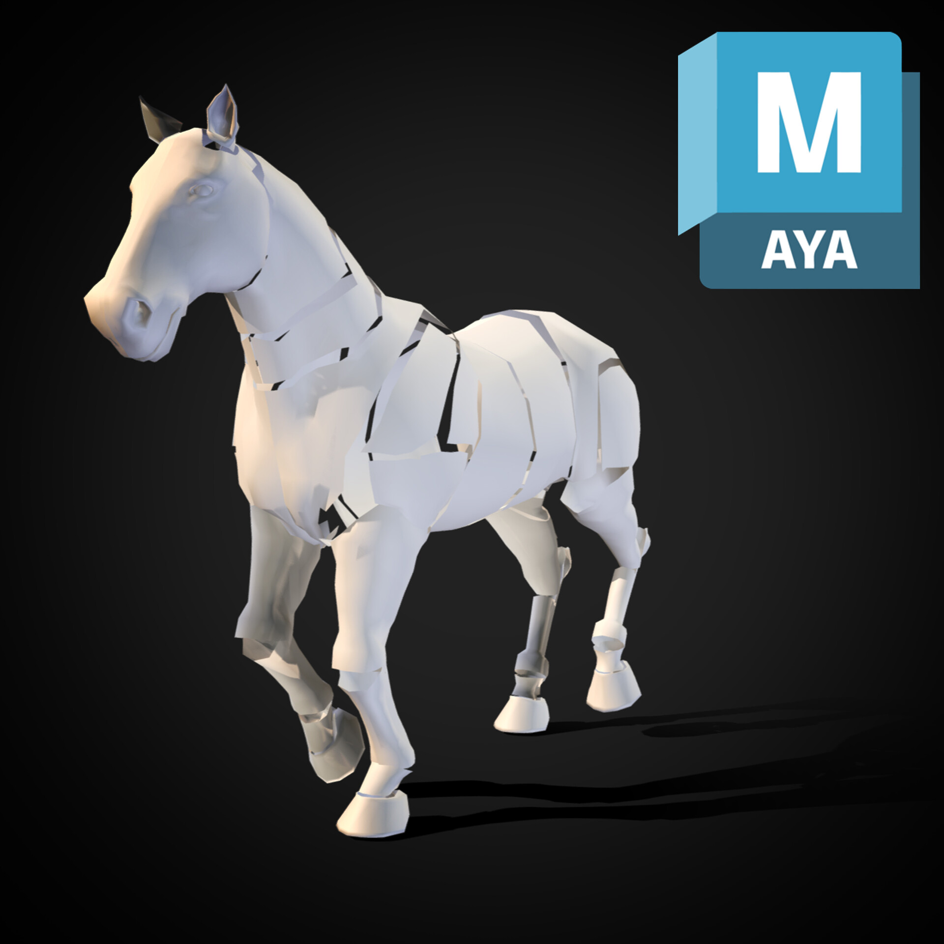 ArtStation - Maya Horse Animations