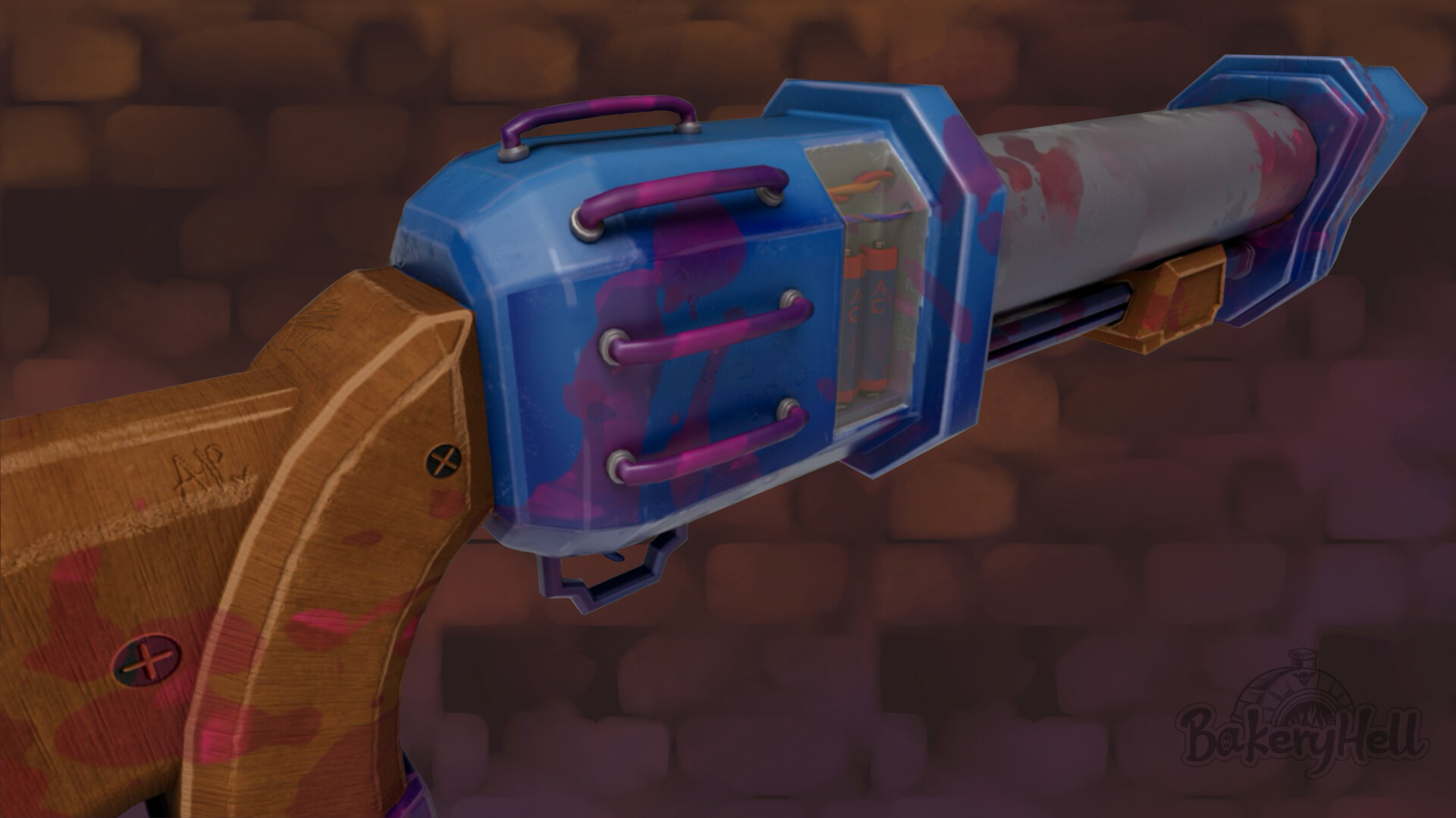 ArtStation - Stylized Shotgun
