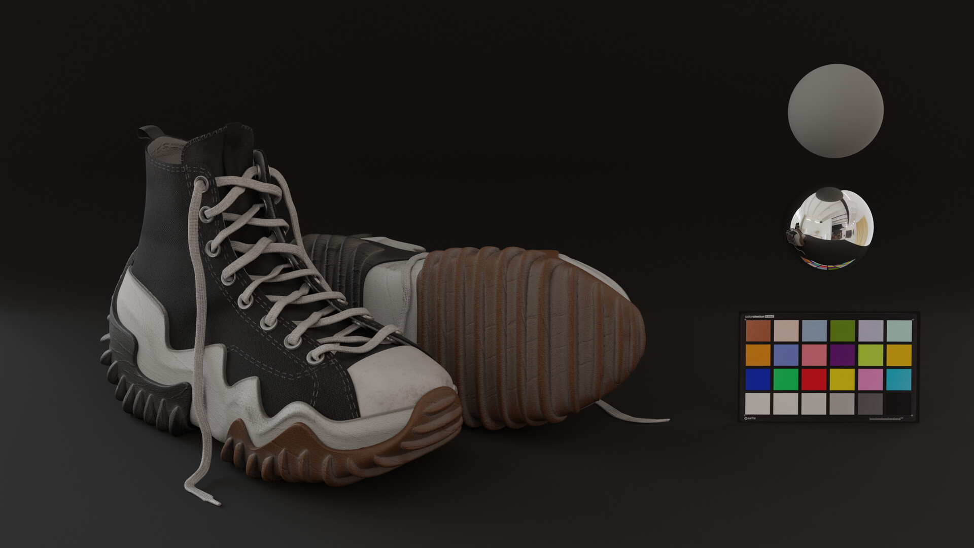 ArtStation - CONVERSE 'RUN STAR MOTION' 3D MODEL