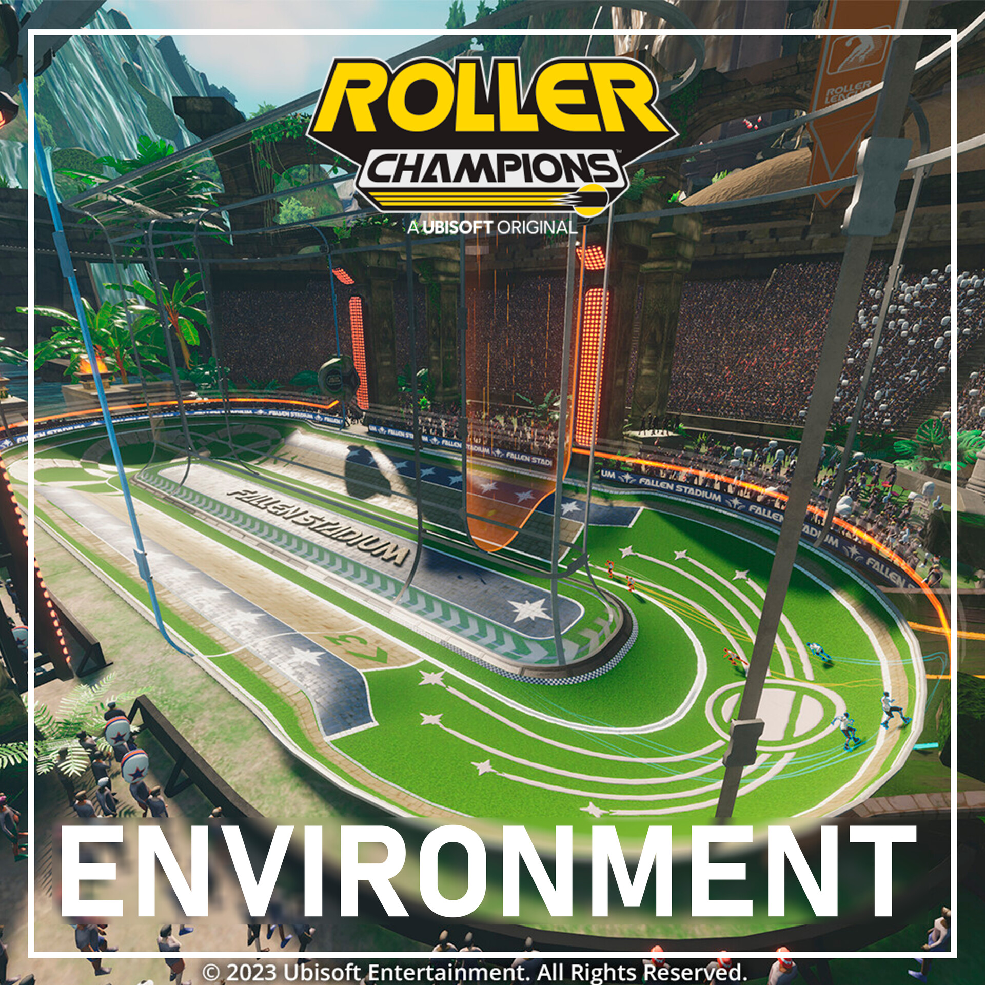 ArtStation - ROLLER CHAMPIONS - FALLEN STADIUM / WILD ONES