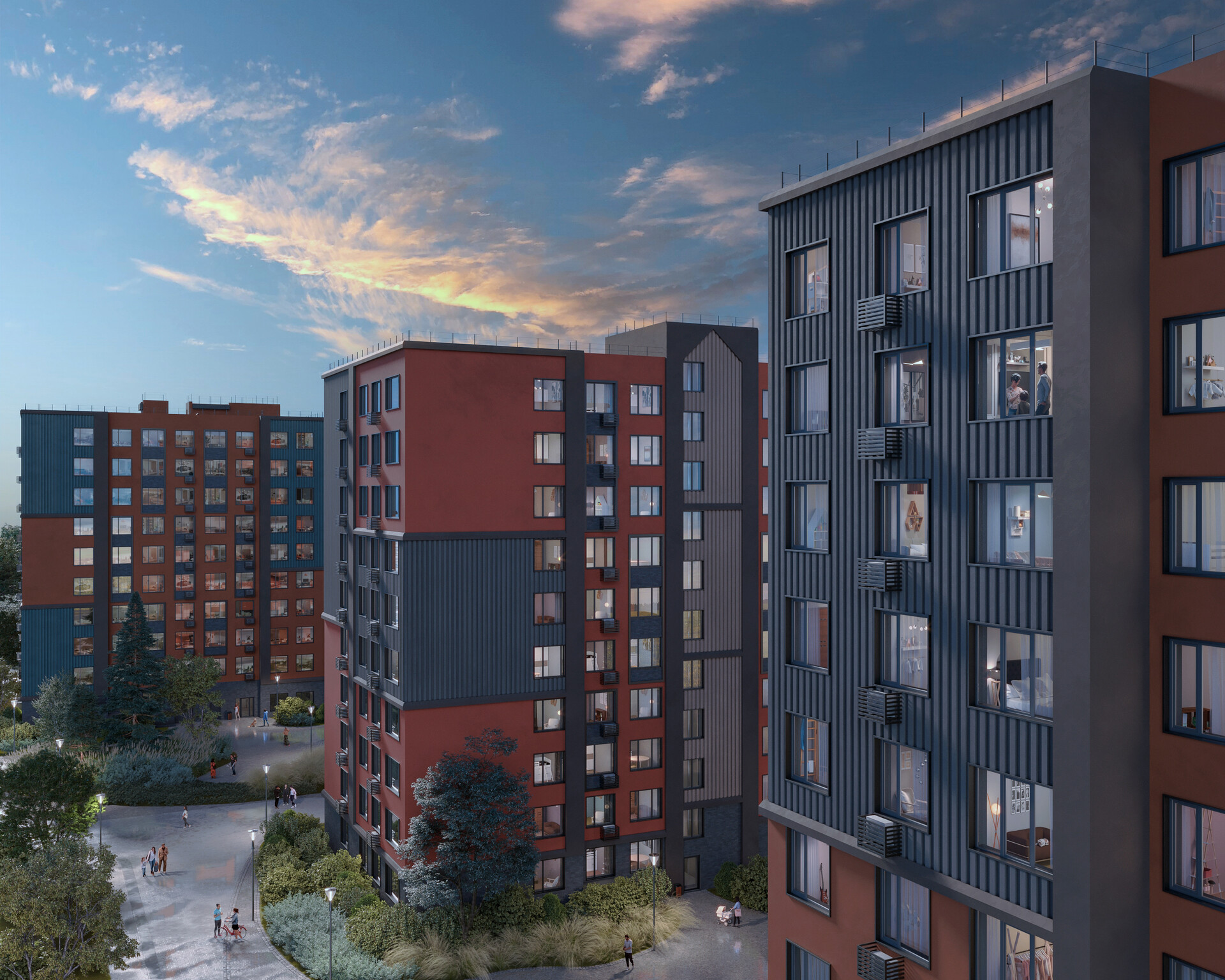 ArtStation - Residential Complex