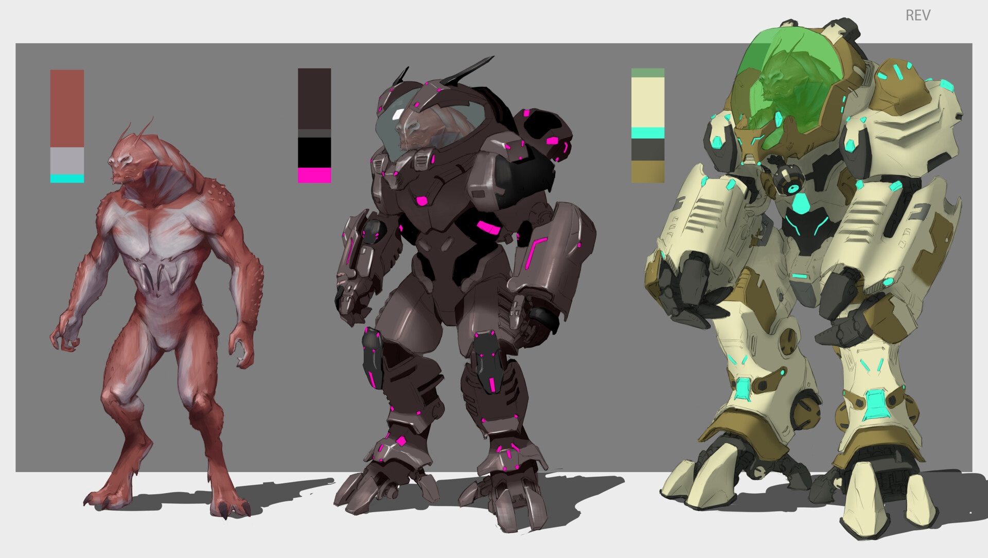 ArtStation - BLATTIDAE MECH SUIT CONCEPT DESIGN