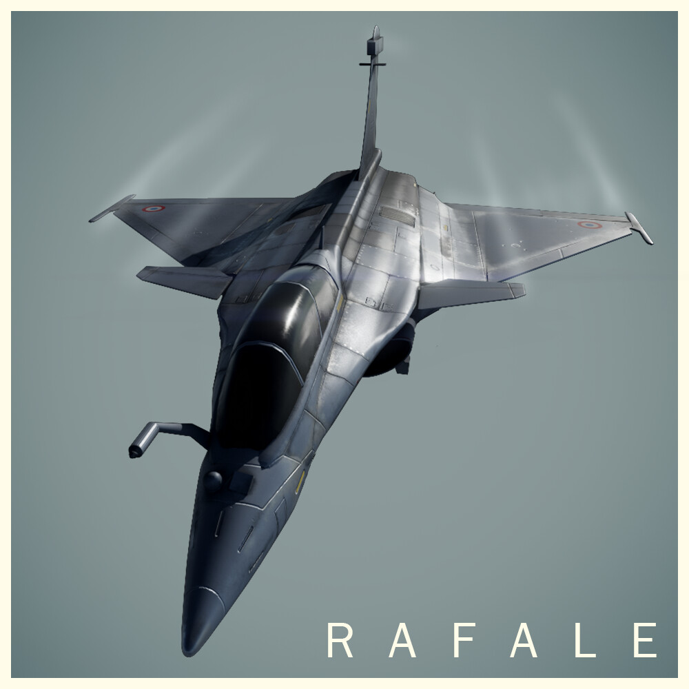 ArtStation - RAFALE JET PROJECT