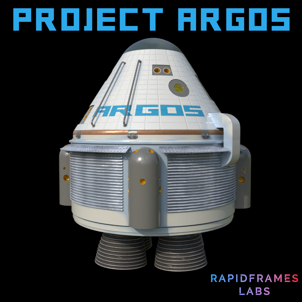 ArtStation - Space Module "Project ARGOS"