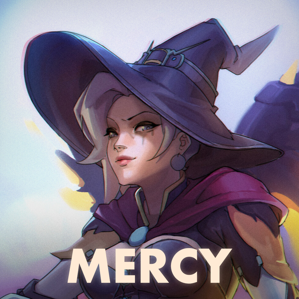 ArtStation - Mercy fanart