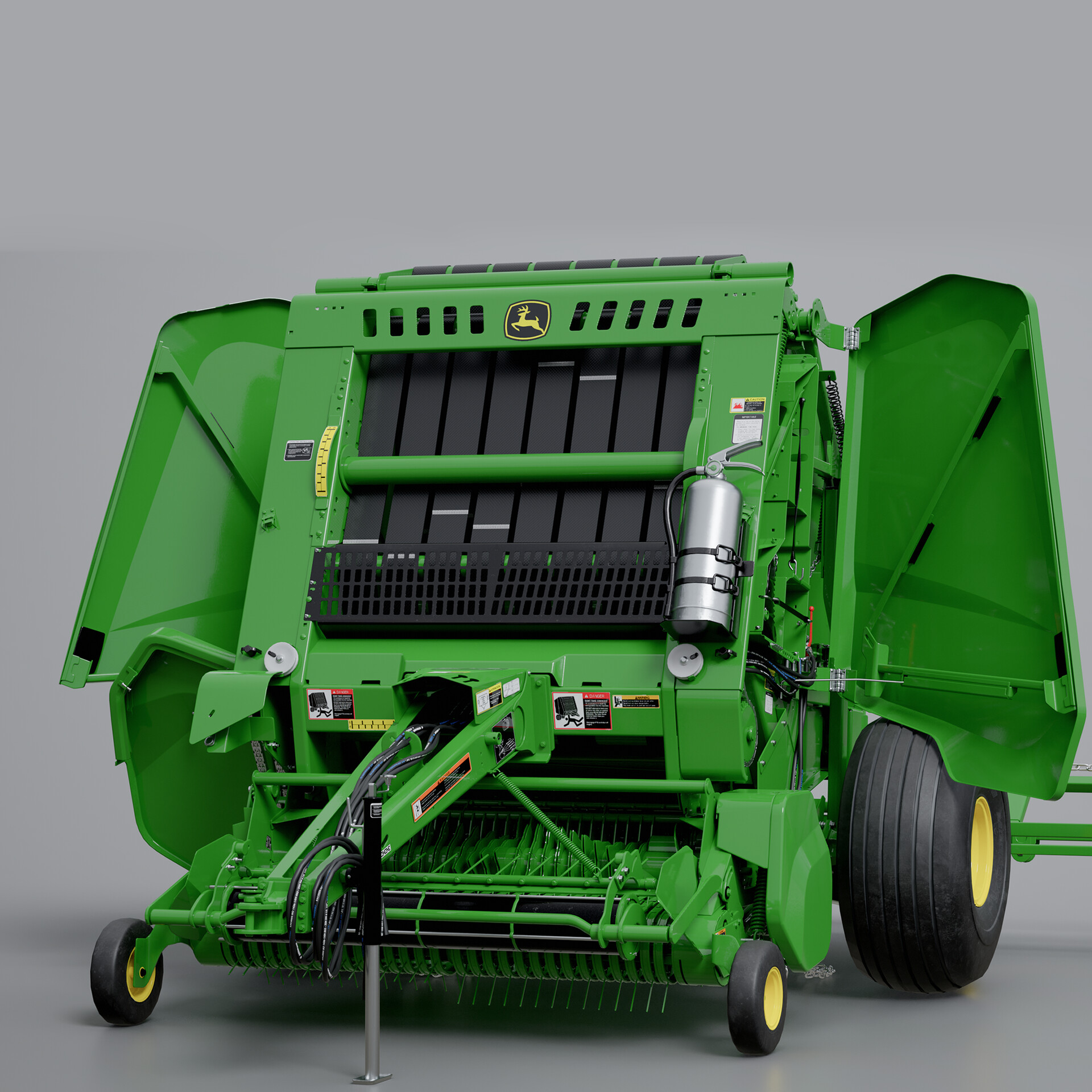 ArtStation - John Deere 561R Baler