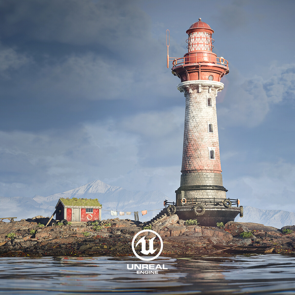 ArtStation - Lofoten - Lighthouse [ Unreal Engine 5 ]