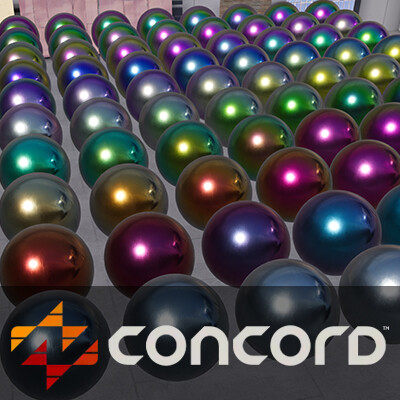 ArtStation - Concord | Thin Film Interference Workflow