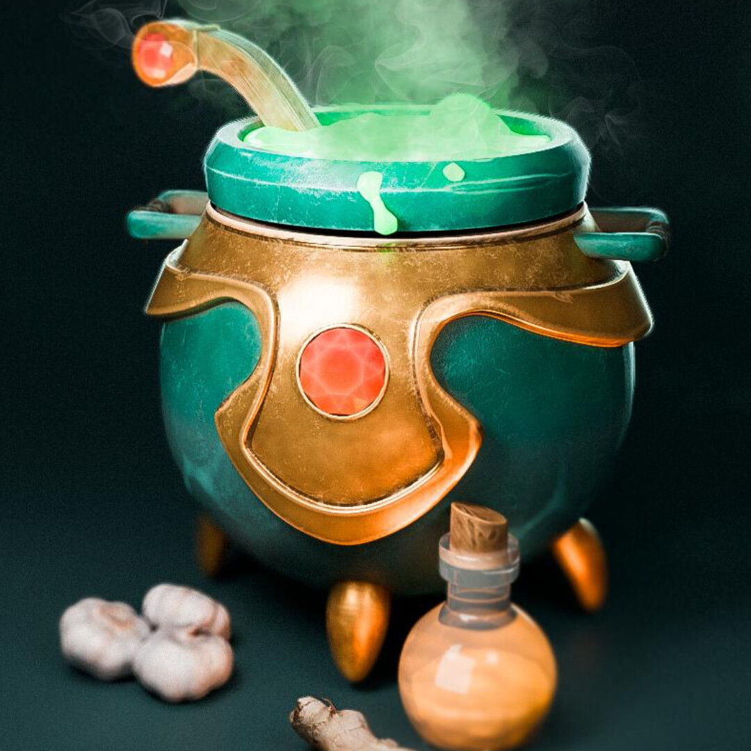 ArtStation - Cauldron prop
