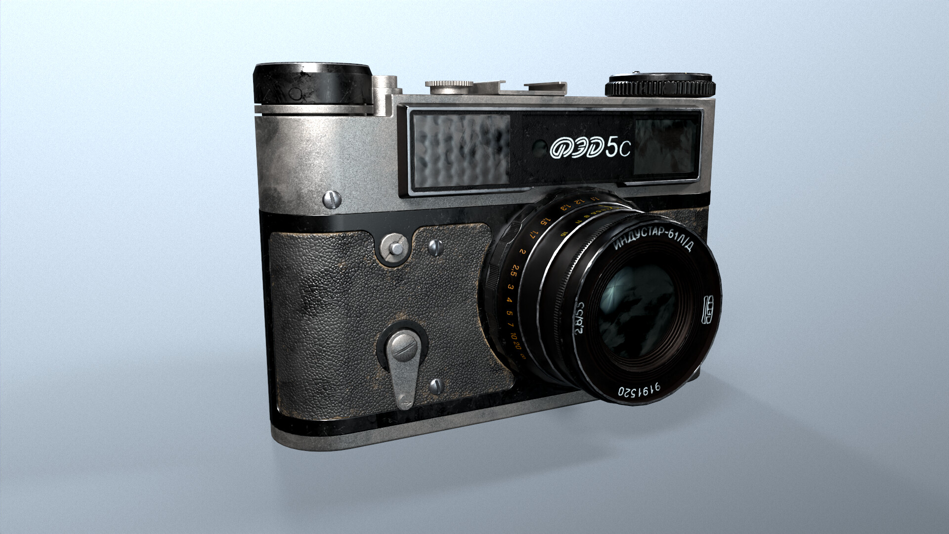 ArtStation - Retro camera FED5C